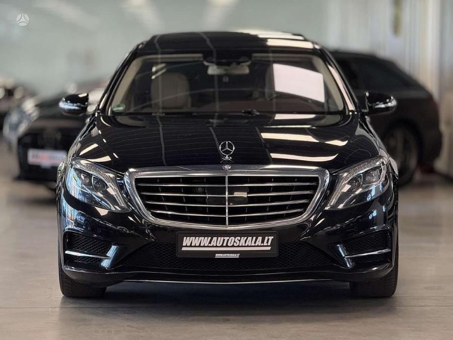Melns Mercedes-Benz S 350 2013 Klaipėda, ar dzinēja tilpumu 2.99 L un nobraukumu 265 tūkst. km par 25900 €, foto 17 vietnē AUTOMOTO.COM.LV
