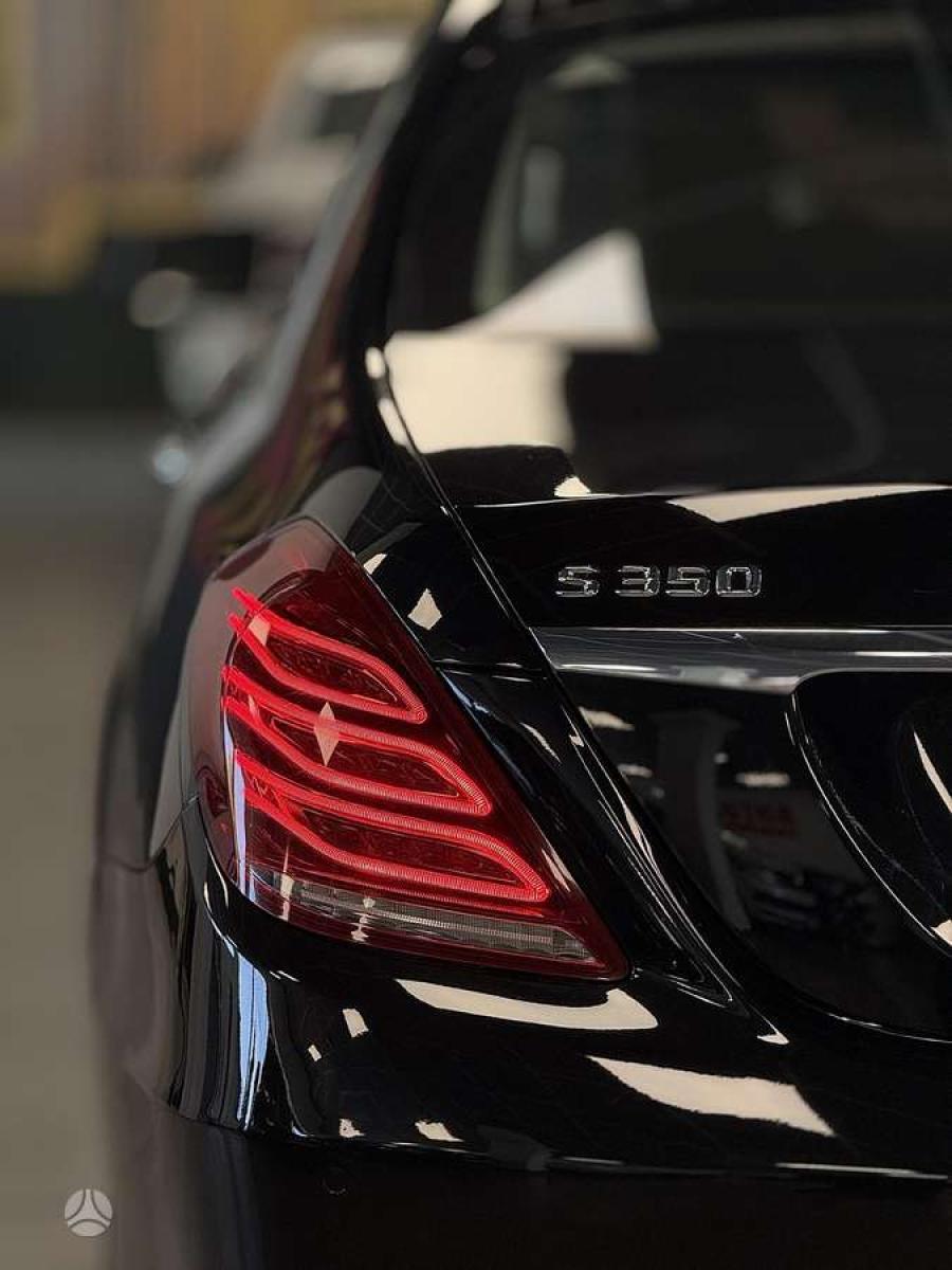 Melns Mercedes-Benz S 350 2013 Klaipėda, ar dzinēja tilpumu 2.99 L un nobraukumu 265 tūkst. km par 25900 €, foto 35 vietnē AUTOMOTO.COM.LV