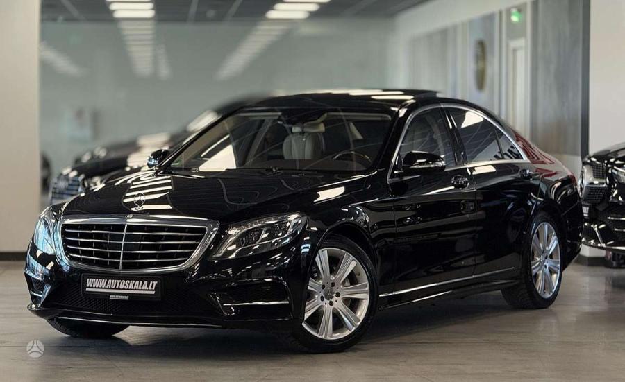Melns Mercedes-Benz S 350 2013 Klaipėda, ar dzinēja tilpumu 2.99 L un nobraukumu 265 tūkst. km par 25900 €, foto 37 vietnē AUTOMOTO.COM.LV