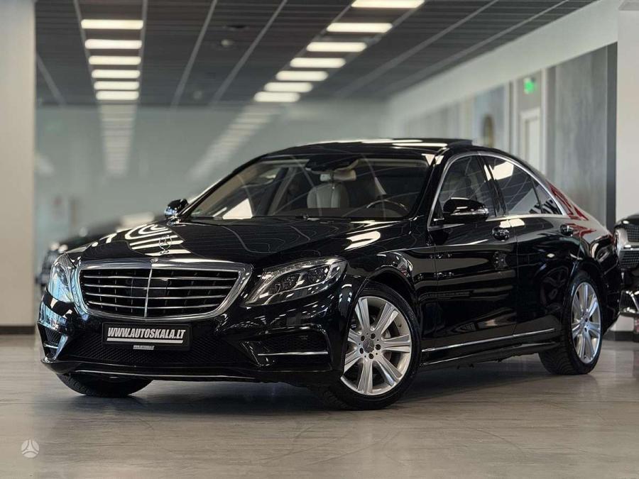 Melns Mercedes-Benz S 350 2013 Klaipėda, ar dzinēja tilpumu 2.99 L un nobraukumu 265 tūkst. km par 25900 €, foto 38 vietnē AUTOMOTO.COM.LV
