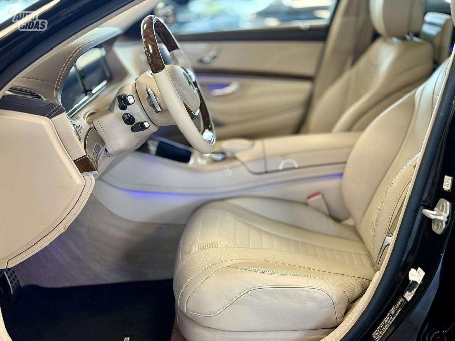 Melns Mercedes-Benz S 350 2013 Klaipėda, ar dzinēja tilpumu 3.00 L un nobraukumu 265 tūkst. km par 25900 €, foto 21 vietnē AUTOMOTO.COM.LV