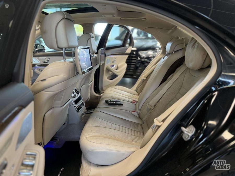 Melns Mercedes-Benz S 350 2013 Klaipėda, ar dzinēja tilpumu 3.00 L un nobraukumu 265 tūkst. km par 25900 €, foto 32 vietnē AUTOMOTO.COM.LV