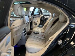 Melns Mercedes-Benz S 350 2013 Klaipėda, ar dzinēja tilpumu 3.00 L un nobraukumu 265 tūkst. km par 24750 €, foto 12 vietnē AUTOMOTO.COM.LV
