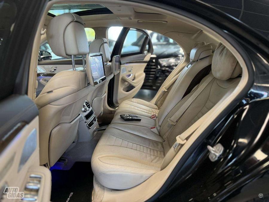 Melns Mercedes-Benz S 350 2013 Klaipėda, ar dzinēja tilpumu 3.00 L un nobraukumu 265 tūkst. km par 24750 €, foto 12 vietnē AUTOMOTO.COM.LV