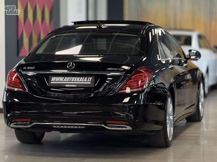 Melns Mercedes-Benz S 350 2013 Klaipėda, ar dzinēja tilpumu 3.00 L un nobraukumu 265 tūkst. km par 24750 €, foto 15 vietnē AUTOMOTO.COM.LV