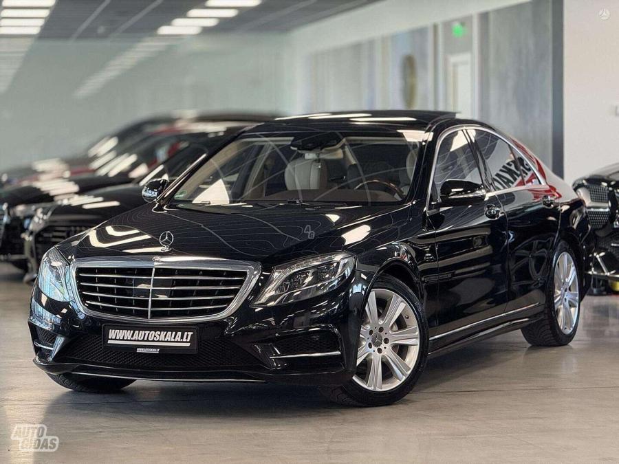 Melns Mercedes-Benz S 350 2013 Klaipėda, ar dzinēja tilpumu 3.00 L un nobraukumu 265 tūkst. km par 24750 €, foto 17 vietnē AUTOMOTO.COM.LV