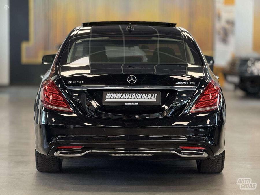Melns Mercedes-Benz S 350 2013 Klaipėda, ar dzinēja tilpumu 3.00 L un nobraukumu 265 tūkst. km par 24750 €, foto 18 vietnē AUTOMOTO.COM.LV
