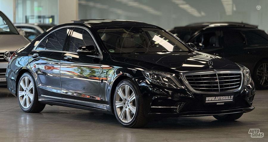 Melns Mercedes-Benz S 350 2013 Klaipėda, ar dzinēja tilpumu 3.00 L un nobraukumu 265 tūkst. km par 24750 €, foto 19 vietnē AUTOMOTO.COM.LV