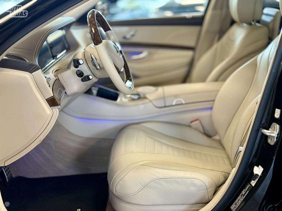 Melns Mercedes-Benz S 350 2013 Klaipėda, ar dzinēja tilpumu 3.00 L un nobraukumu 265 tūkst. km par 24750 €, foto 33 vietnē AUTOMOTO.COM.LV