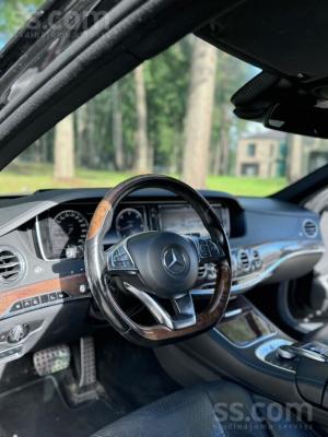 Melns Mercedes-Benz S 350 2013 Rīga, ar dzinēja tilpumu 3.00 L un nobraukumu 225 tūkst. km par 24500 €, foto 6 vietnē AUTOMOTO.COM.LV