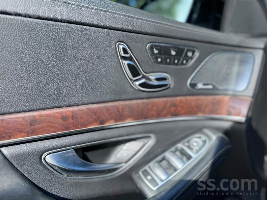Melns Mercedes-Benz S 350 2013 Rīga, ar dzinēja tilpumu 3.00 L un nobraukumu 225 tūkst. km par 24500 €, foto 10 vietnē AUTOMOTO.COM.LV