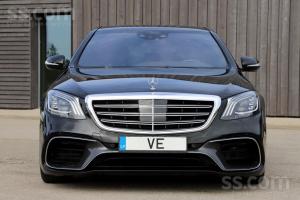Black Mercedes-Benz S 350 2013 in Tukums, with an engine capacity of 3.00 L and mileage of 170 thousand km for 35000 €, photo 7 on AUTOMOTO.COM.LV