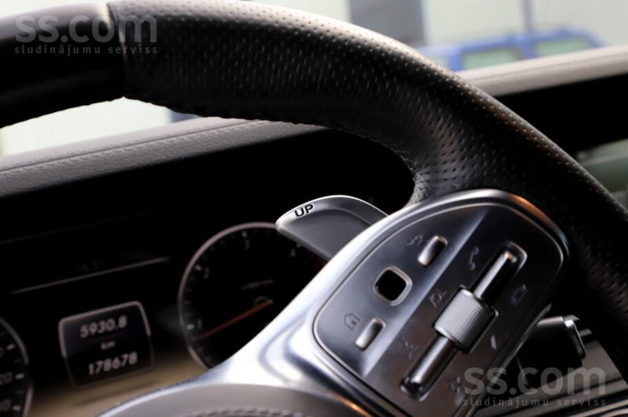 Black Mercedes-Benz S 350 2013 in Tukums, with an engine capacity of 3.00 L and mileage of 170 thousand km for 35000 €, photo 12 on AUTOMOTO.COM.LV