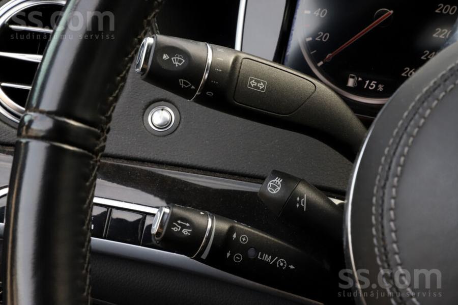 Black Mercedes-Benz S 350 2013 in Tukums, with an engine capacity of 3.00 L and mileage of 170 thousand km for 35000 €, photo 15 on AUTOMOTO.COM.LV