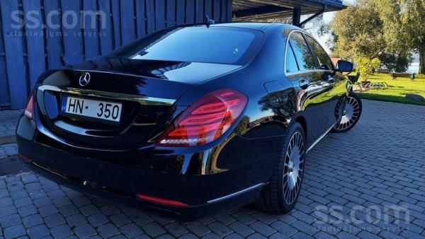 Melns Mercedes-Benz S 350 2014 Rīga, ar dzinēja tilpumu 3.00 L un nobraukumu 0 tūkst. km par 23900 €, foto 5 vietnē AUTOMOTO.COM.LV