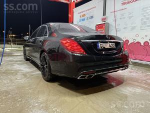 Melns Mercedes-Benz S 350 2014 Valmiera, ar dzinēja tilpumu 3.00 L un nobraukumu 331 tūkst. km par 28000 €, foto 4 vietnē AUTOMOTO.COM.LV