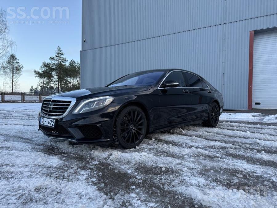 Melns Mercedes-Benz S 350 2014 Valmiera, ar dzinēja tilpumu 3.00 L un nobraukumu 331 tūkst. km par 28000 €, foto 5 vietnē AUTOMOTO.COM.LV