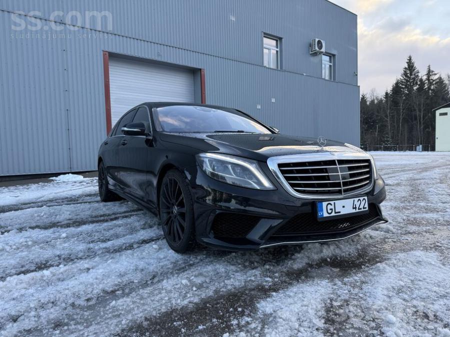Melns Mercedes-Benz S 350 2014 Valmiera, ar dzinēja tilpumu 3.00 L un nobraukumu 331 tūkst. km par 28000 €, foto 6 vietnē AUTOMOTO.COM.LV