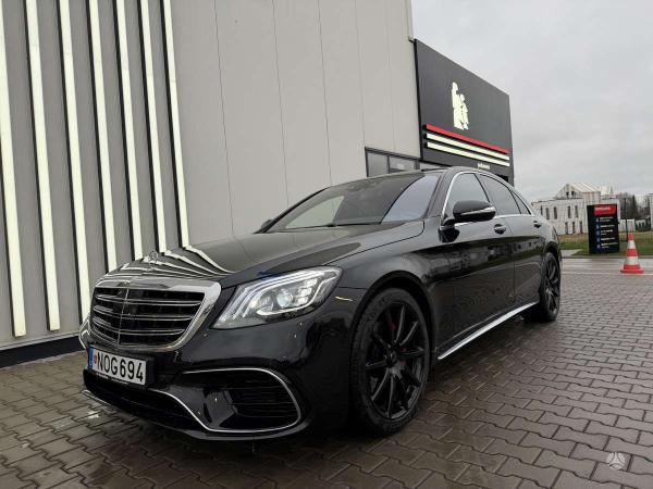 Melns Mercedes-Benz S 350 2014 Kauņa, ar dzinēja tilpumu 2.99 L un nobraukumu 181 tūkst. km par 30000 €, foto 1 vietnē AUTOMOTO.COM.LV