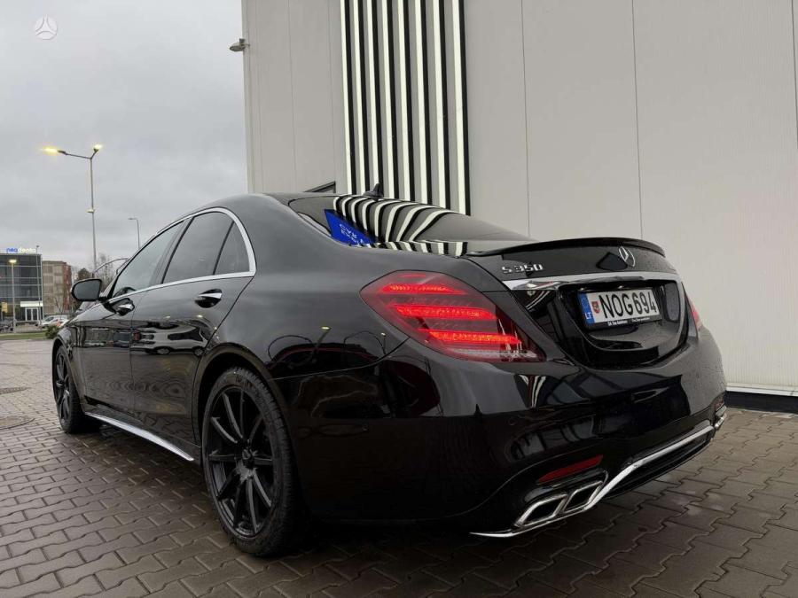 Melns Mercedes-Benz S 350 2014 Kauņa, ar dzinēja tilpumu 2.99 L un nobraukumu 181 tūkst. km par 30000 €, foto 6 vietnē AUTOMOTO.COM.LV