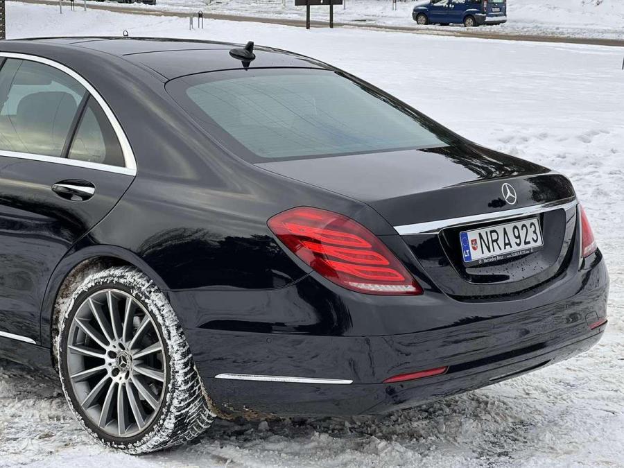 Melns Mercedes-Benz S 350 2014 Viļņa, ar dzinēja tilpumu 2.99 L un nobraukumu 317 tūkst. km par 17900 €, foto 8 vietnē AUTOMOTO.COM.LV