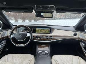 Melns Mercedes-Benz S 350 2014 Viļņa, ar dzinēja tilpumu 2.99 L un nobraukumu 317 tūkst. km par 17900 €, foto 10 vietnē AUTOMOTO.COM.LV