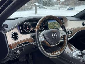 Melns Mercedes-Benz S 350 2014 Viļņa, ar dzinēja tilpumu 2.99 L un nobraukumu 317 tūkst. km par 17900 €, foto 12 vietnē AUTOMOTO.COM.LV