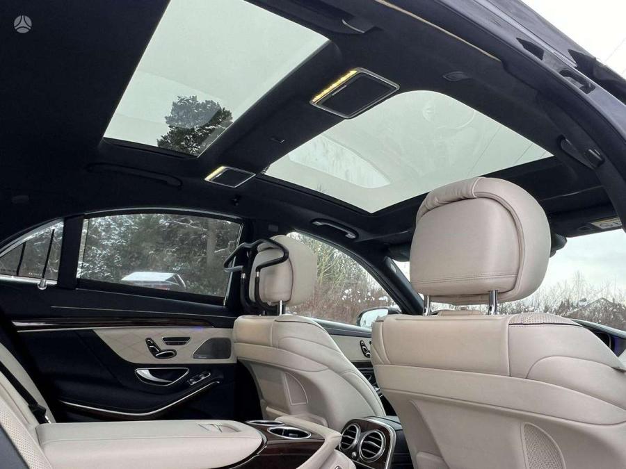 Melns Mercedes-Benz S 350 2014 Viļņa, ar dzinēja tilpumu 2.99 L un nobraukumu 317 tūkst. km par 17900 €, foto 20 vietnē AUTOMOTO.COM.LV