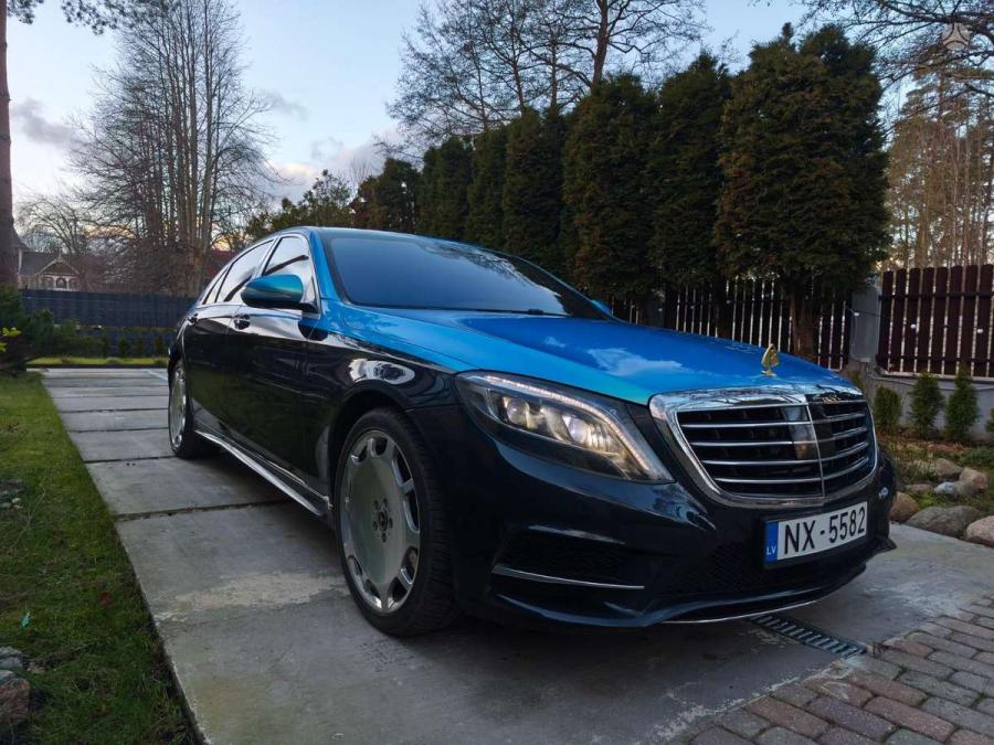 Melns Mercedes-Benz S 350 2014 Jūrmala, ar dzinēja tilpumu 2.99 L un nobraukumu 370 tūkst. km par 25000 €, foto 2 vietnē AUTOMOTO.COM.LV