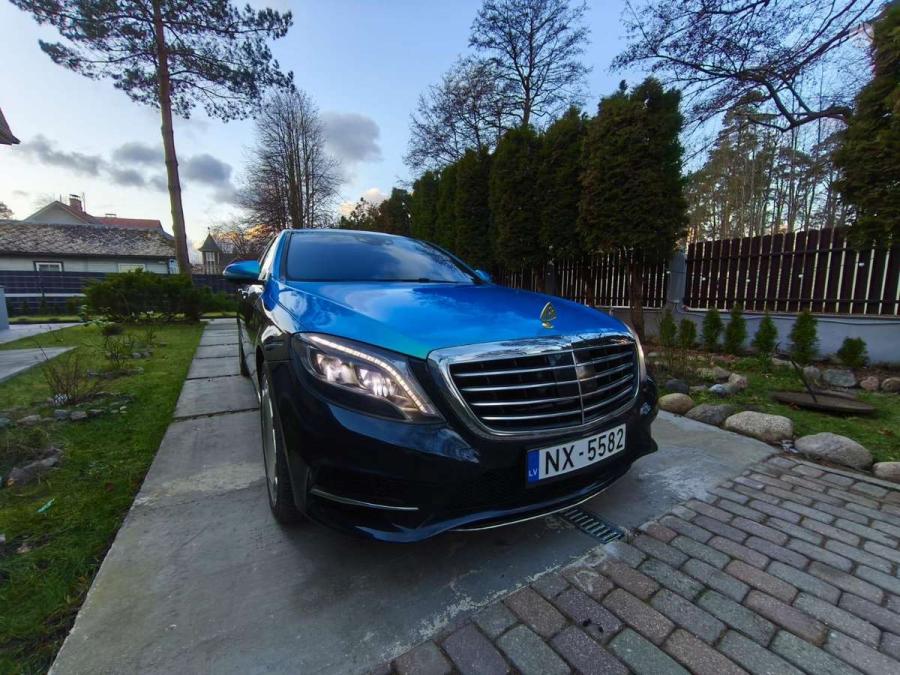 Melns Mercedes-Benz S 350 2014 Jūrmala, ar dzinēja tilpumu 2.99 L un nobraukumu 370 tūkst. km par 25000 €, foto 7 vietnē AUTOMOTO.COM.LV