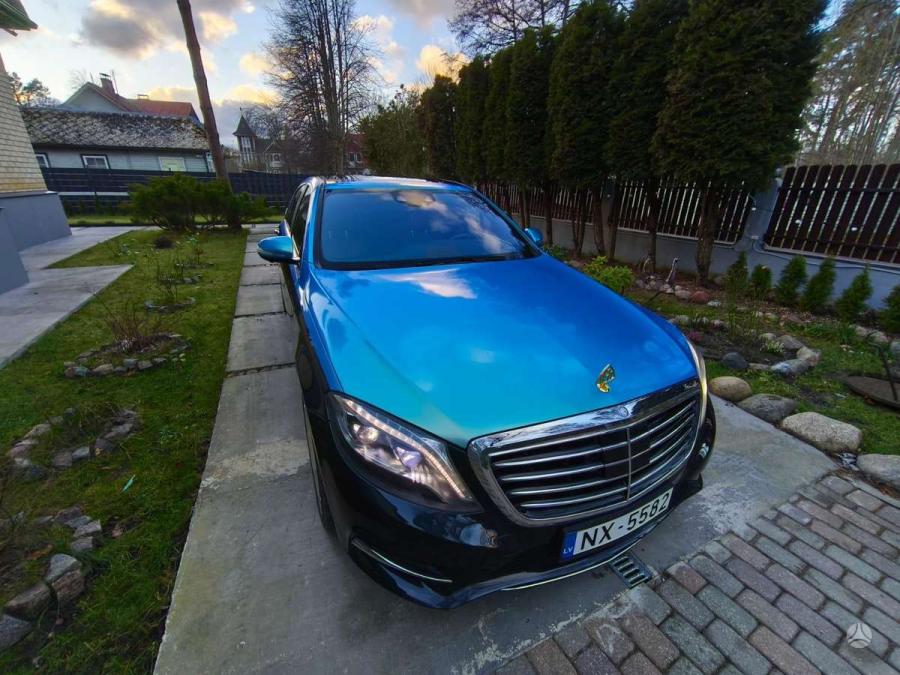 Melns Mercedes-Benz S 350 2014 Jūrmala, ar dzinēja tilpumu 2.99 L un nobraukumu 370 tūkst. km par 25000 €, foto 19 vietnē AUTOMOTO.COM.LV