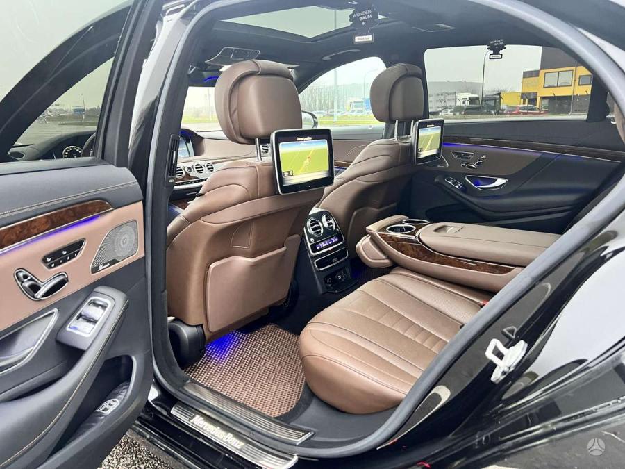 Melns Mercedes-Benz S 350 2014 Gargždai, ar dzinēja tilpumu 0.00 L un nobraukumu 236 tūkst. km par 30000 €, foto 1 vietnē AUTOMOTO.COM.LV