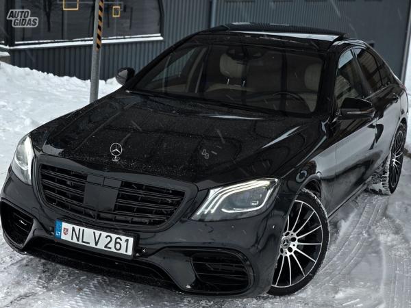 Black Mercedes-Benz S 350 2014 in Radviliskis, with an engine capacity of 3.00 L and mileage of 259 thousand km for 24500 €, photo 1 on AUTOMOTO.COM.LV