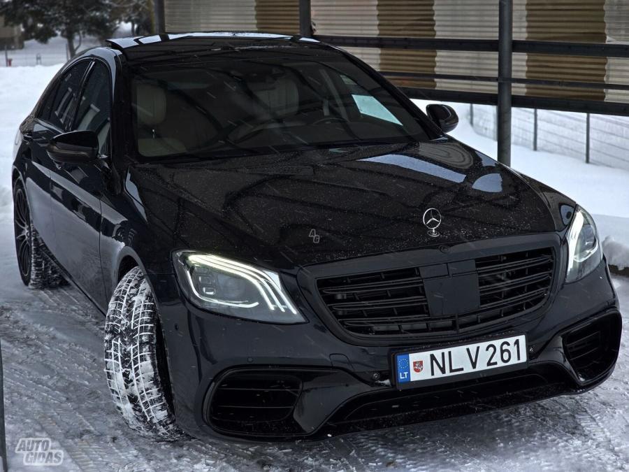 Black Mercedes-Benz S 350 2014 in Radviliskis, with an engine capacity of 3.00 L and mileage of 259 thousand km for 24500 €, photo 2 on AUTOMOTO.COM.LV