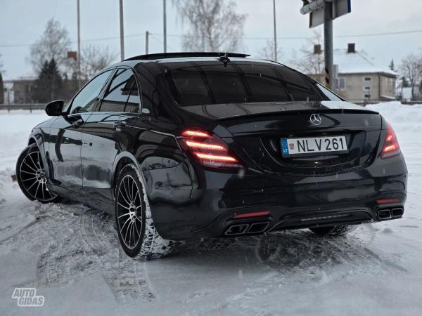 Black Mercedes-Benz S 350 2014 in Radviliskis, with an engine capacity of 3.00 L and mileage of 259 thousand km for 24500 €, photo 5 on AUTOMOTO.COM.LV