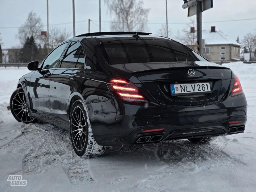 Black Mercedes-Benz S 350 2014 in Radviliskis, with an engine capacity of 3.00 L and mileage of 259 thousand km for 24500 €, photo 5 on AUTOMOTO.COM.LV