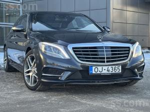 Melns Mercedes-Benz S 350 2014 Rīga, ar dzinēja tilpumu 3.00 L un nobraukumu 222 tūkst. km par 21850 €, foto  vietnē AUTOMOTO.COM.LV