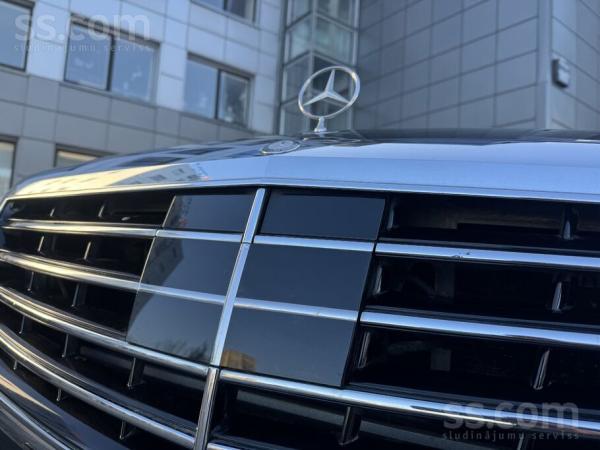 Black Mercedes-Benz S 350 2014 in Riga, with an engine capacity of 3.00 L and mileage of 222 thousand km for 21850 €, photo 10 on AUTOMOTO.COM.LV