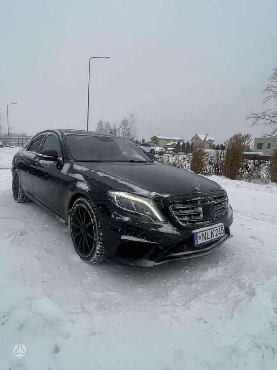 Melns Mercedes-Benz S 350 2014 Viļņa, ar dzinēja tilpumu 2.99 L un nobraukumu 270 tūkst. km par 26000 €, foto 5 vietnē AUTOMOTO.COM.LV
