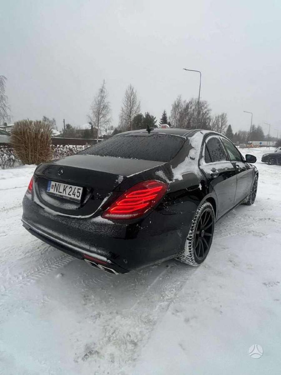 Melns Mercedes-Benz S 350 2014 Viļņa, ar dzinēja tilpumu 2.99 L un nobraukumu 270 tūkst. km par 26000 €, foto 6 vietnē AUTOMOTO.COM.LV