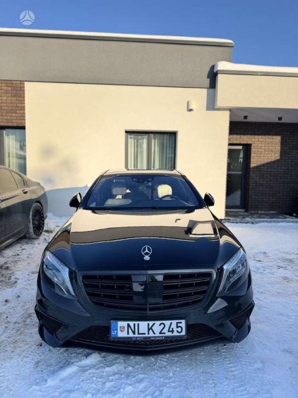 Melns Mercedes-Benz S 350 2014 Viļņa, ar dzinēja tilpumu 2.99 L un nobraukumu 270 tūkst. km par 26000 €, foto 7 vietnē AUTOMOTO.COM.LV