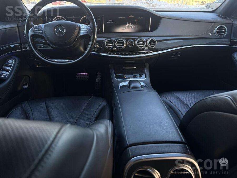 Melns Mercedes-Benz S 350 2014 Rīga, ar dzinēja tilpumu 3.00 L un nobraukumu 220 tūkst. km par 21850 €, foto 13 vietnē AUTOMOTO.COM.LV