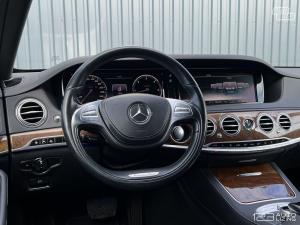 Melns Mercedes-Benz S 350 2014 Tauragė, ar dzinēja tilpumu 3.00 L un nobraukumu 225 tūkst. km par 19900 €, foto 16 vietnē AUTOMOTO.COM.LV