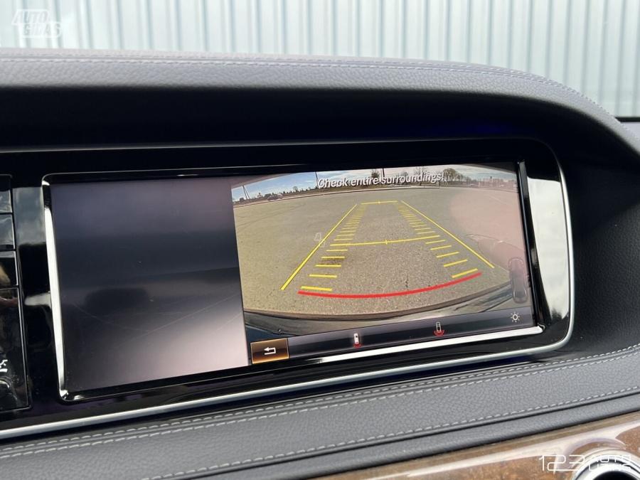 Melns Mercedes-Benz S 350 2014 Tauragė, ar dzinēja tilpumu 3.00 L un nobraukumu 225 tūkst. km par 19900 €, foto 19 vietnē AUTOMOTO.COM.LV