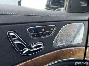 Melns Mercedes-Benz S 350 2014 Tauragė, ar dzinēja tilpumu 3.00 L un nobraukumu 225 tūkst. km par 19900 €, foto 22 vietnē AUTOMOTO.COM.LV