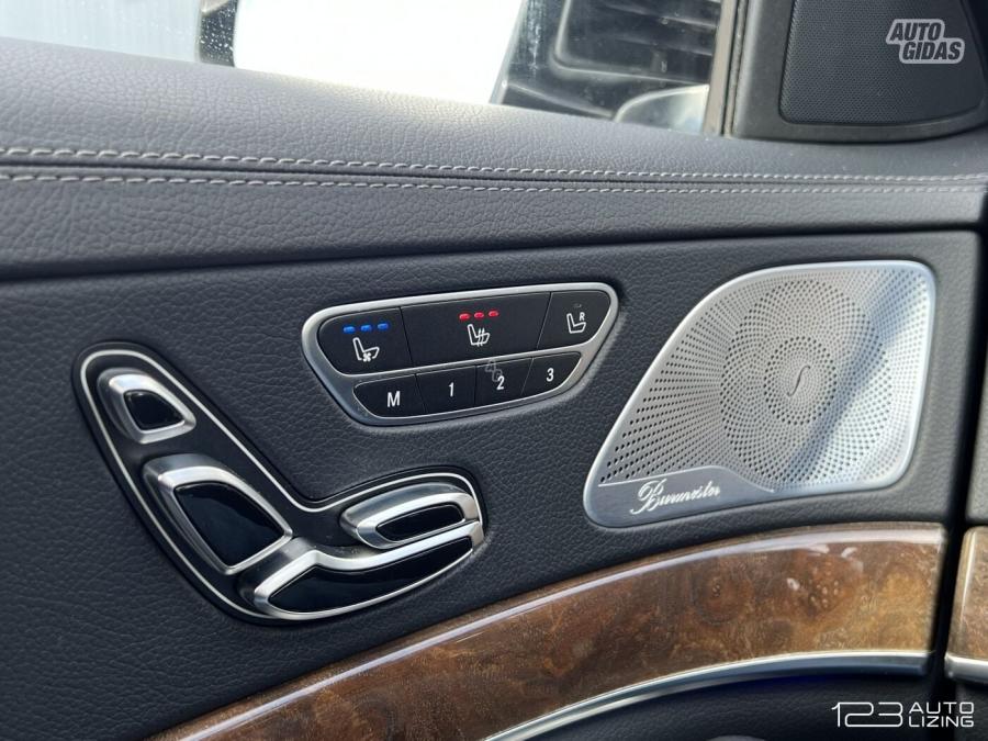Melns Mercedes-Benz S 350 2014 Tauragė, ar dzinēja tilpumu 3.00 L un nobraukumu 225 tūkst. km par 19900 €, foto 22 vietnē AUTOMOTO.COM.LV
