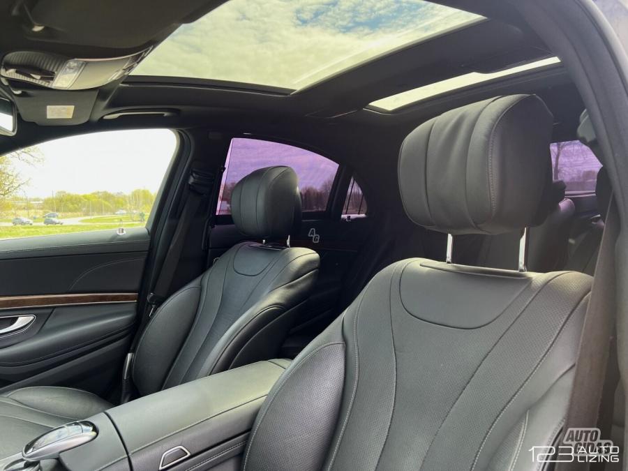 Melns Mercedes-Benz S 350 2014 Tauragė, ar dzinēja tilpumu 3.00 L un nobraukumu 225 tūkst. km par 19900 €, foto 26 vietnē AUTOMOTO.COM.LV