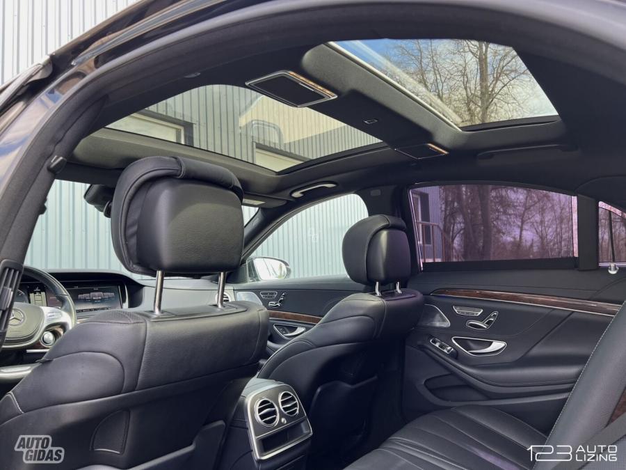 Melns Mercedes-Benz S 350 2014 Tauragė, ar dzinēja tilpumu 3.00 L un nobraukumu 225 tūkst. km par 19900 €, foto 27 vietnē AUTOMOTO.COM.LV