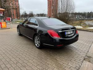 Black Mercedes-Benz S 350 2014 in Riga, with an engine capacity of 3.00 L and mileage of 237 thousand km for 25000 €, photo  on AUTOMOTO.COM.LV