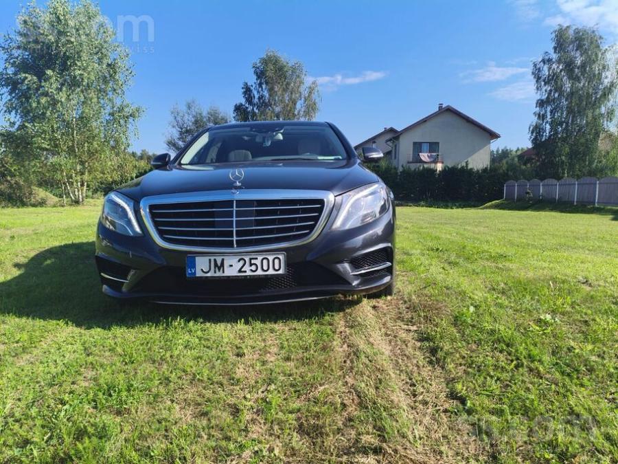 Melns Mercedes-Benz S 350 2014 Rīga, ar dzinēja tilpumu 3.00 L un nobraukumu 250 tūkst. km par 19500 €, foto 1 vietnē AUTOMOTO.COM.LV